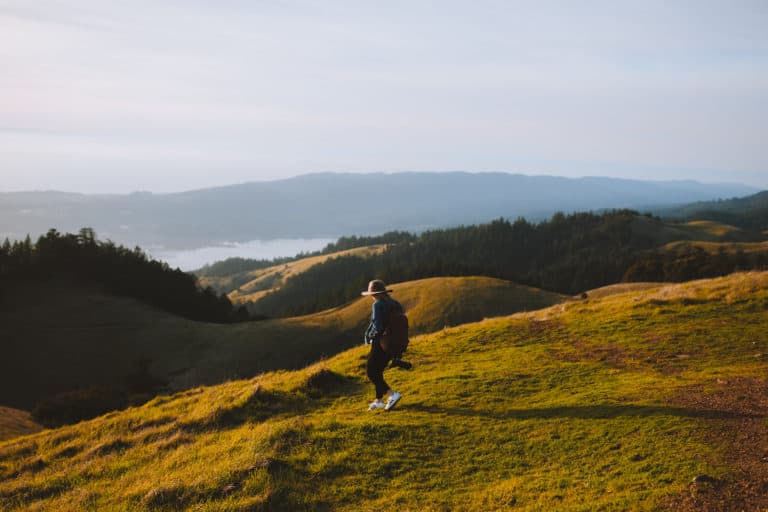 A Golden Sunset at Bolinas Ridge, California - The Mandagies