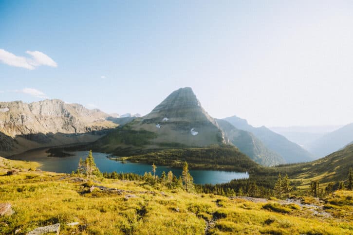 You Need This Hike To Hidden Lake In Glacier National Park At Sunset ...